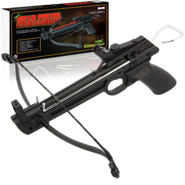 50lb Gekko Plastic Pistol Crossbow | Knifewarehouse