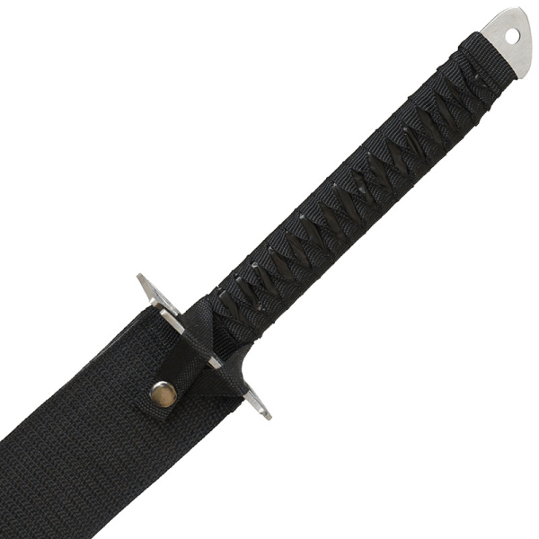 Silver Ninja Sword And Sheath2 | Knifewarehouse