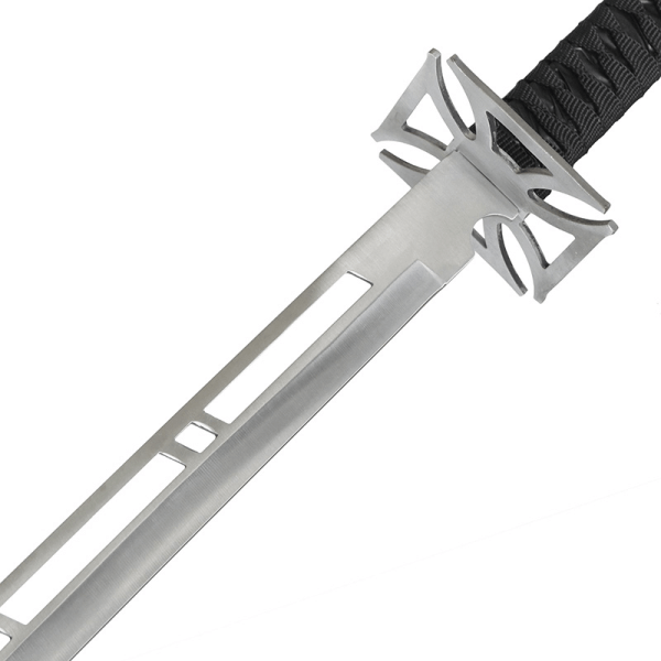 Silver Ninja Sword And Sheath3 | Knifewarehouse