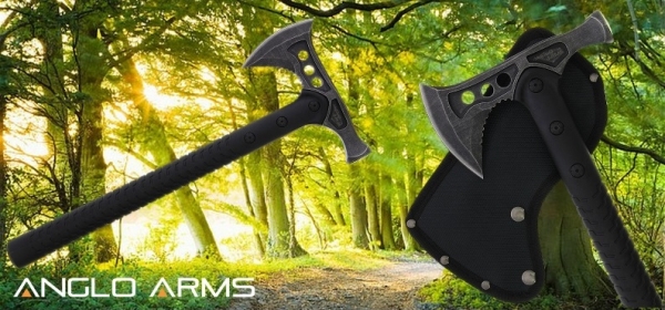 Double Sided Axe with Hammer | Knifewarehouse