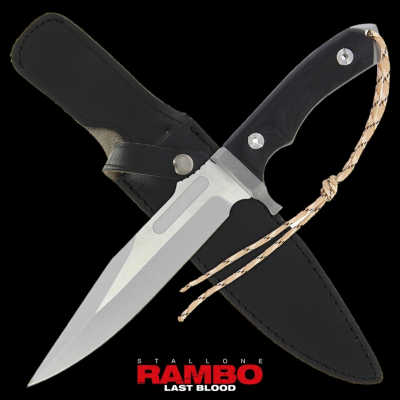 Rambo Last Blood MK-8 Bowie Black - Knifewarehouse