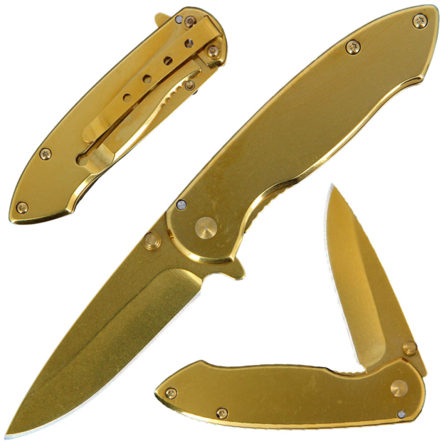Golden Gentleman's Knife from Golan | Knifewarehouse