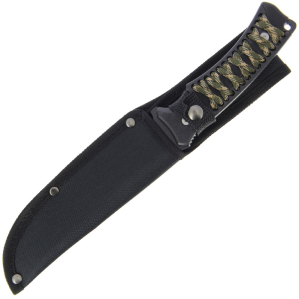 12 Inch Black Fixed Blade Knife | Knifewarehouse