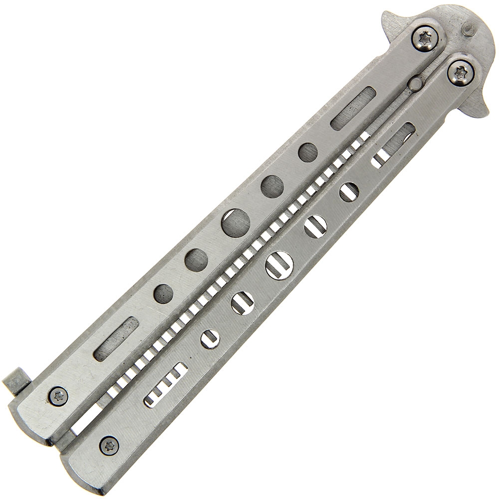 Bali-Comb – Balisong STYLE Comb (Silver) | Knifewarehouse